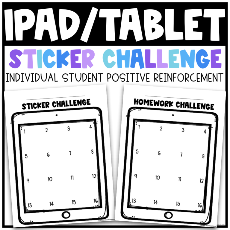 April Sticker Challenge - True Life I'm a Teacher