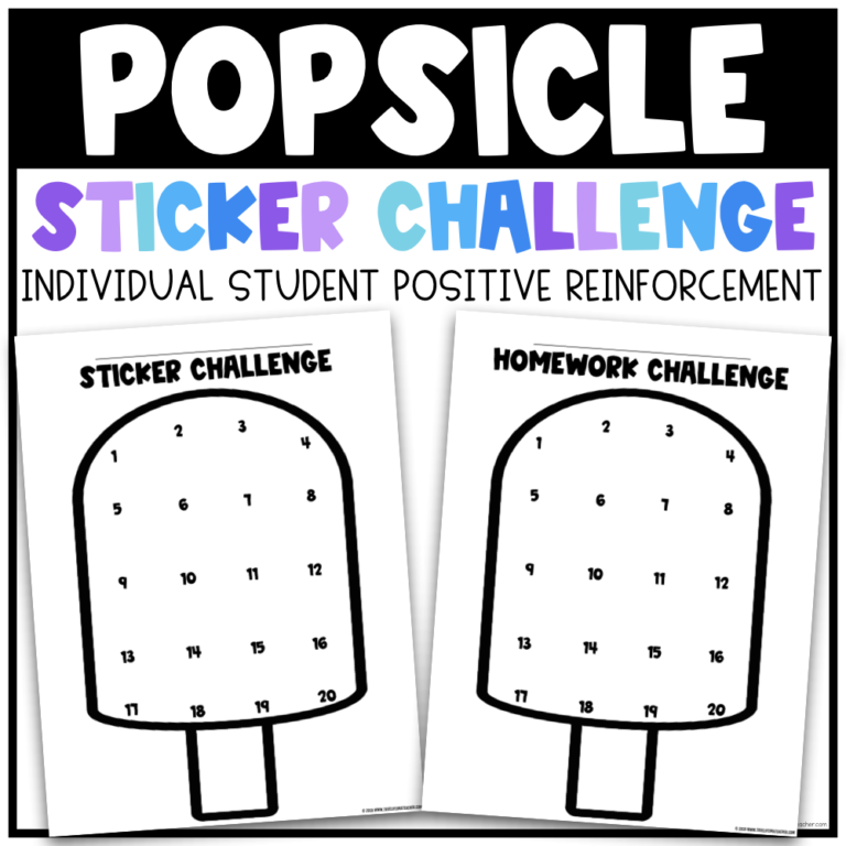 April Sticker Challenge - True Life I'm a Teacher